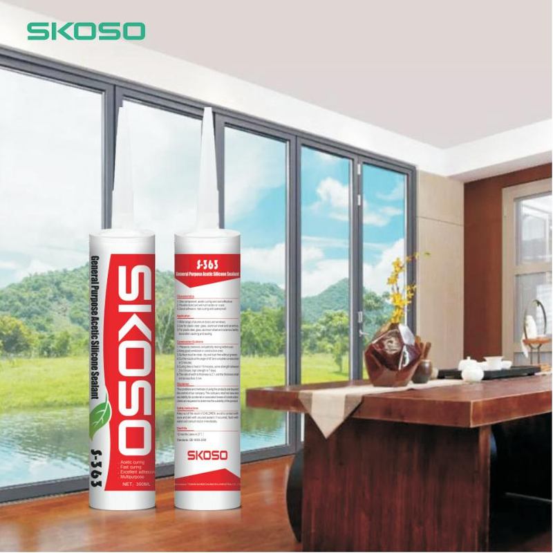 S-363 General Purpose Acetic Silicone Sealant - Buy silicone sealant, silicone glue, silicone ...