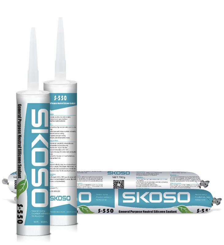 S-550 General Purpose Neutral Silicone Sealant - Buy General Purpose Neutral Silicone Sealant ...